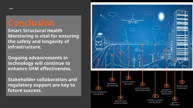 Smart Structural Health Monitoring Through IoT and Sensor | PPTX | Civil Engineering Industry ...