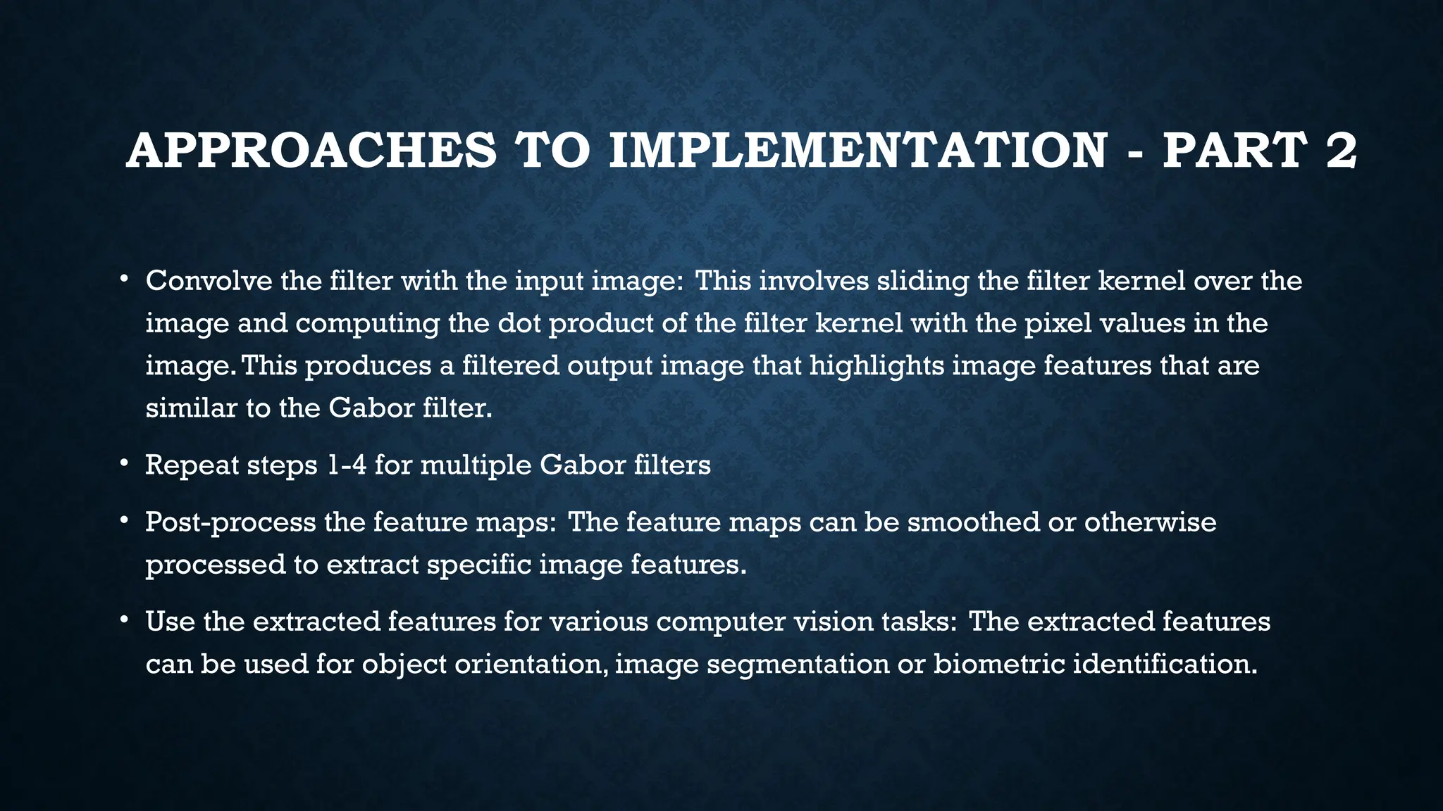 GABOR FILTERS(COMPUTER VISION AND RELATED TOPICS).pptx