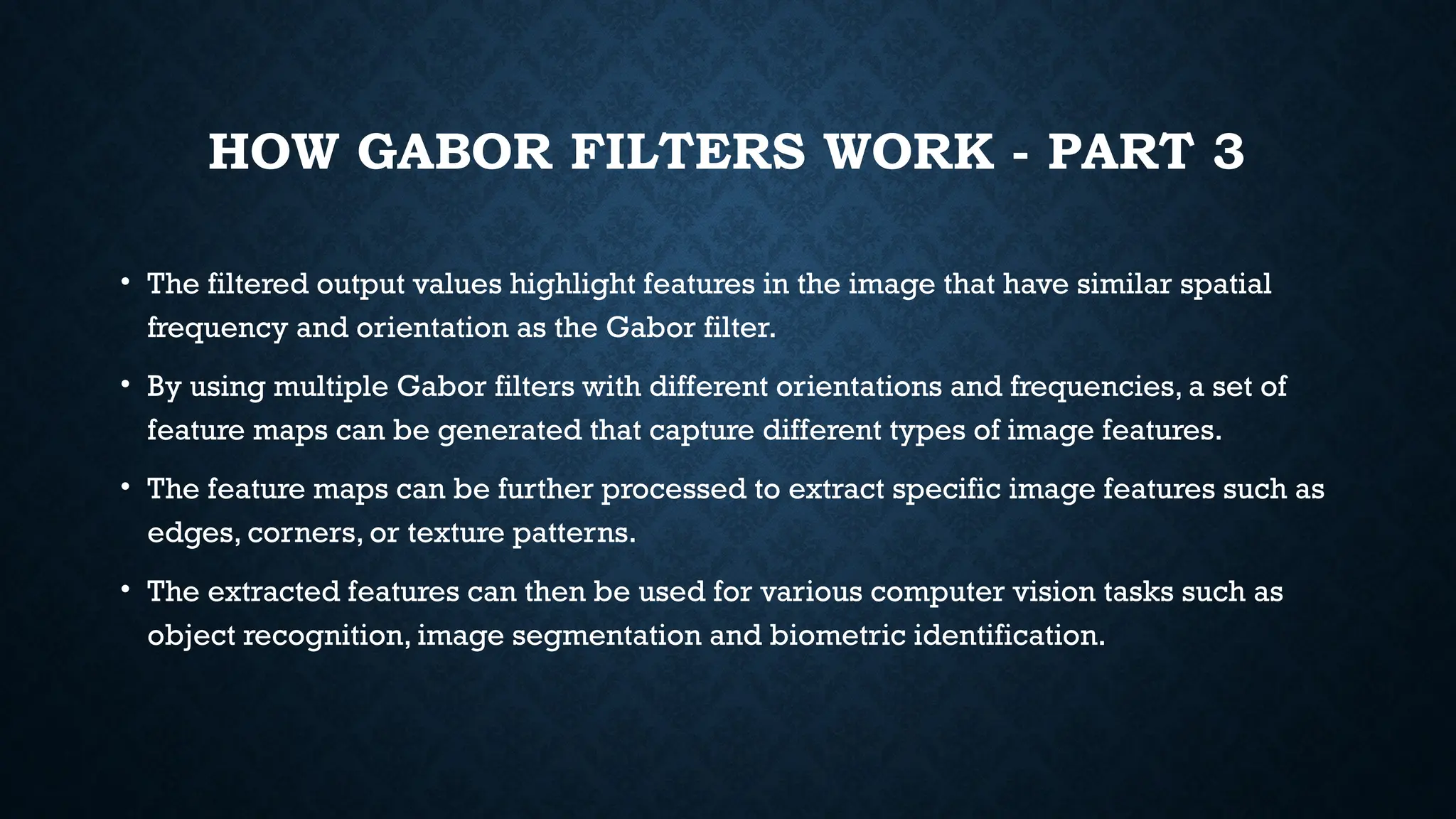 GABOR FILTERS(COMPUTER VISION AND RELATED TOPICS).pptx