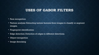 GABOR FILTERS(COMPUTER VISION AND RELATED TOPICS).pptx