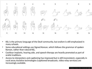 Deaf and Hard of Hearing in the Philippines and other countries (Japan ...