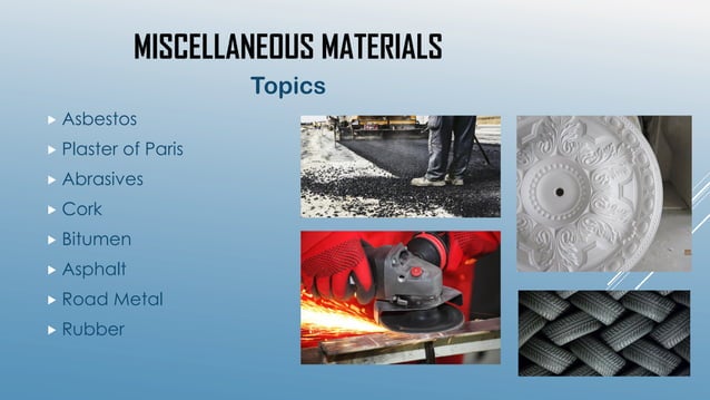 MISCELLANEOUS MATERIALS.pdf | Geology | Science