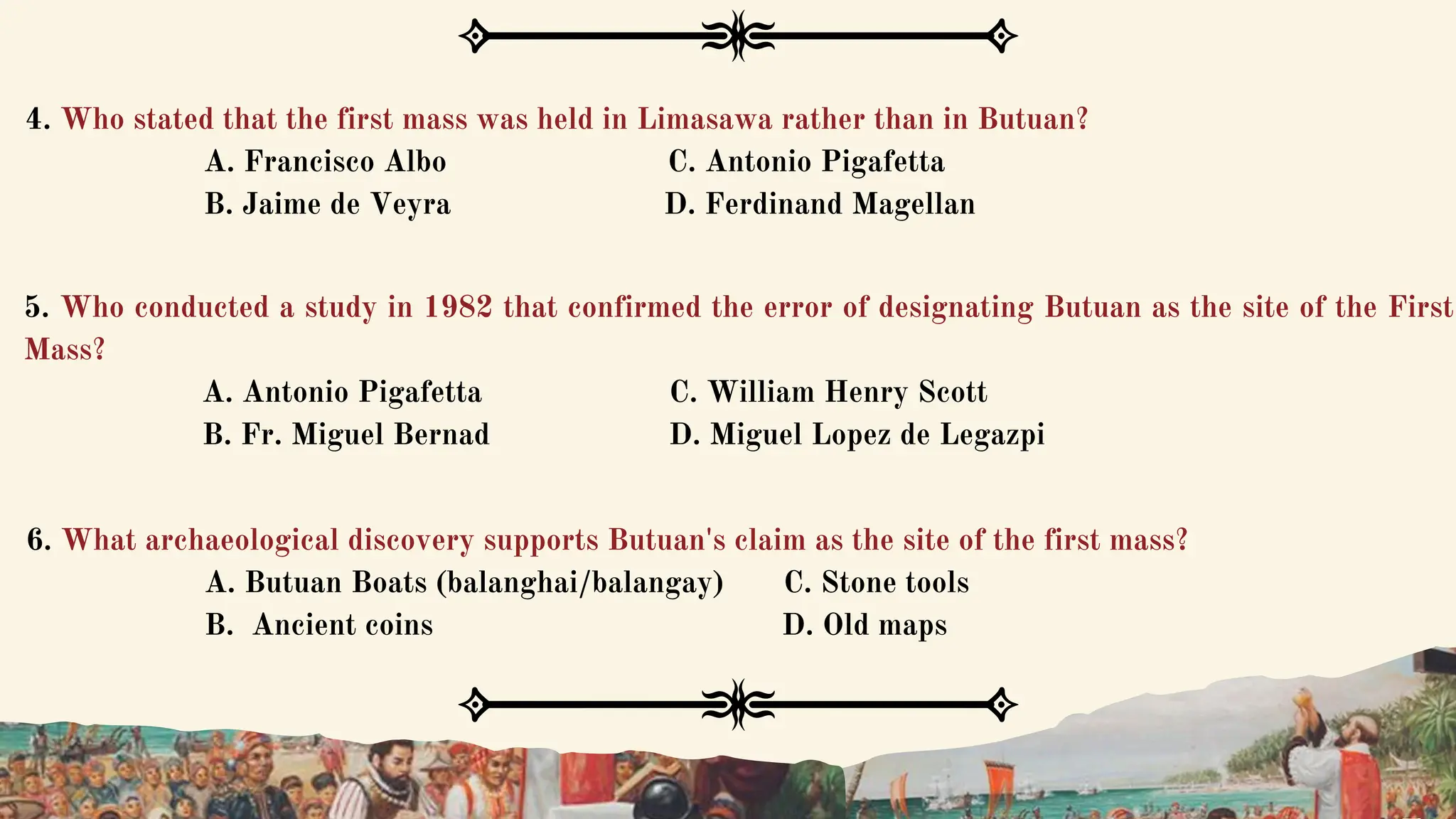 GROUP 7 - FIRST MASS| Readings in Philippine History | PDF