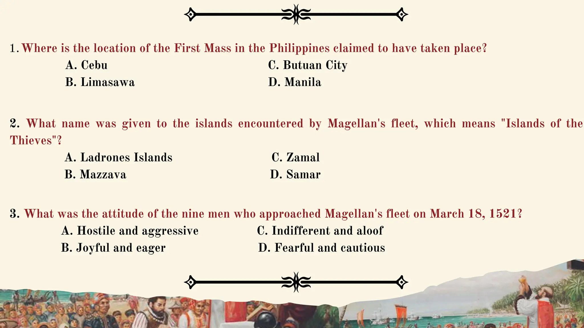 GROUP 7 - FIRST MASS| Readings in Philippine History | PDF