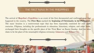 GROUP 7 - FIRST MASS| Readings in Philippine History | PDF