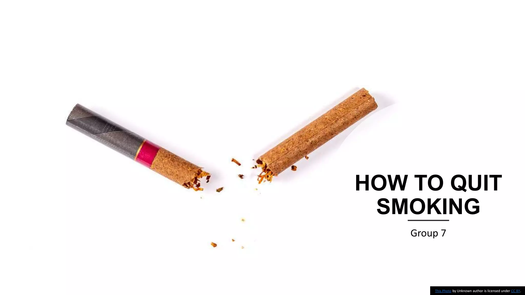 quit smoke | PPT