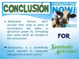 BIODYNAMIC AGRICULTURE | PPTX