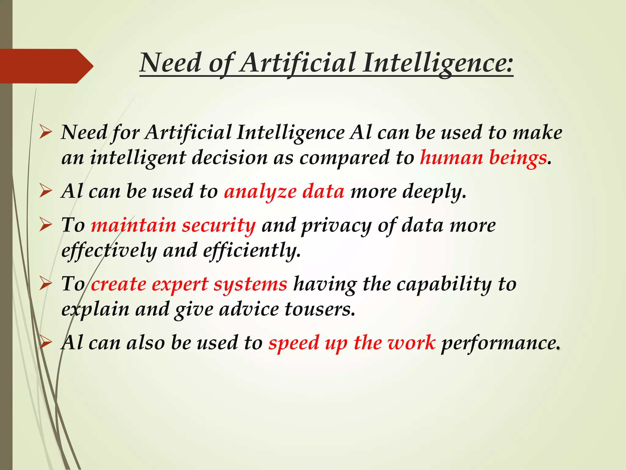 Artificial intelligence DG.pptx | Artificial Intelligence | Technology ...