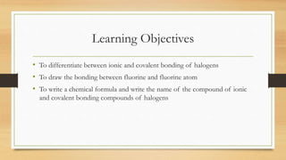 Group 7 elements | PPT