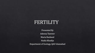 fertility | PPTX