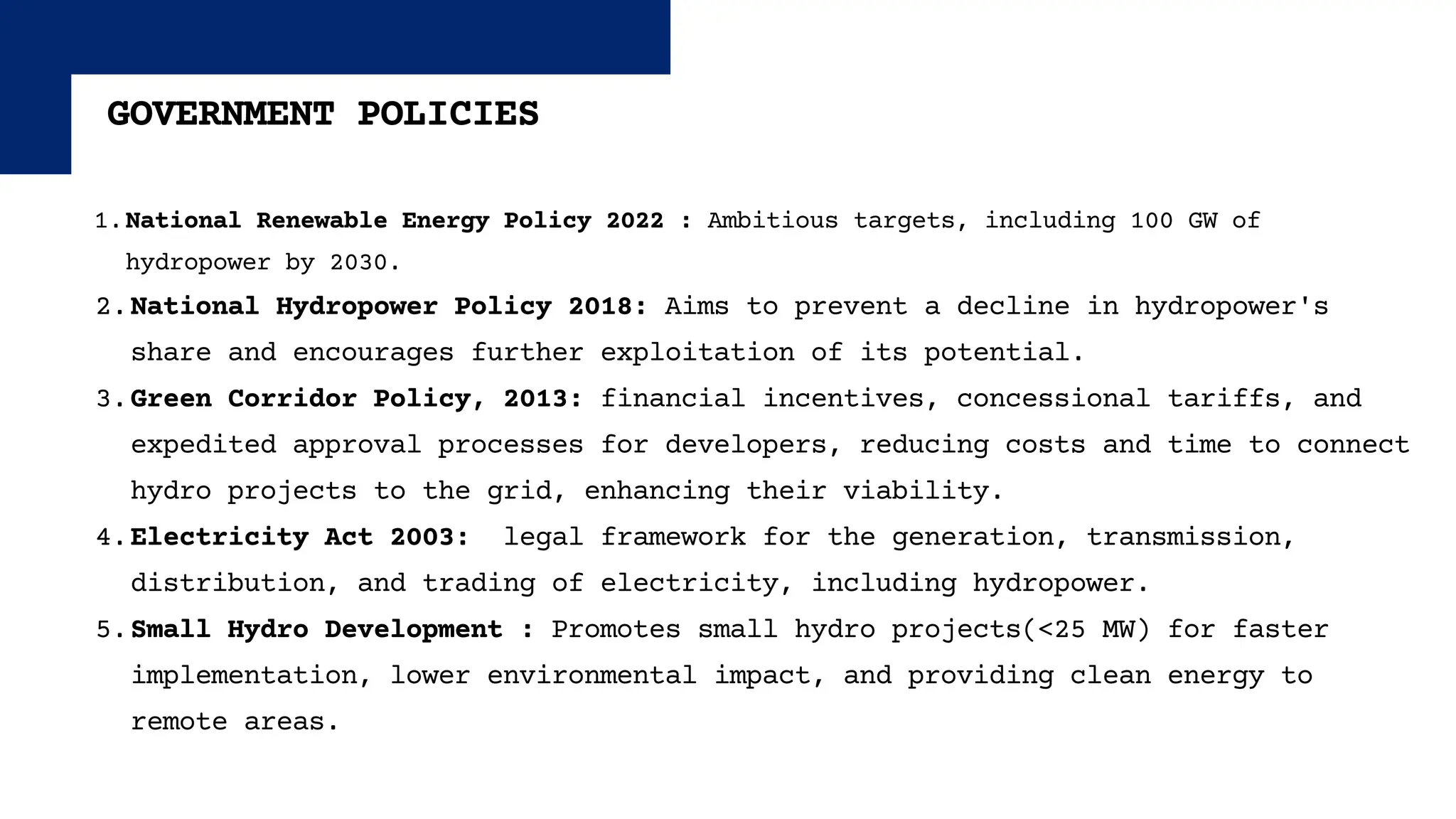 Hydro power plant and its roadmap- India | PDF