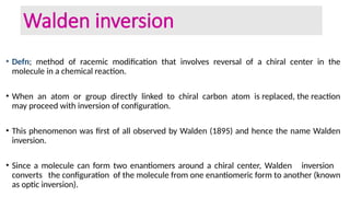 Stereochemistry GROUP 7 ORGANIC CHEMISTRY 2.pptx