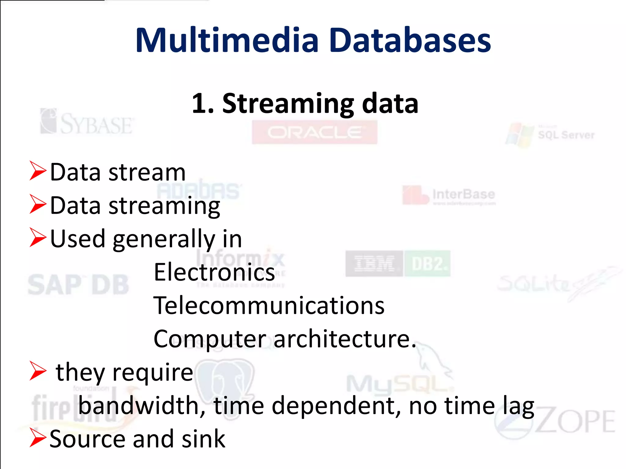Current trends in DBMS | PPTX