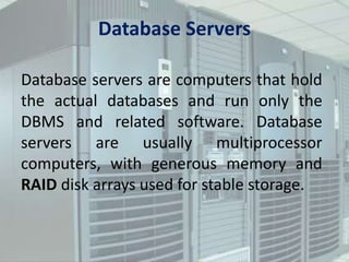 Current trends in DBMS | PPTX