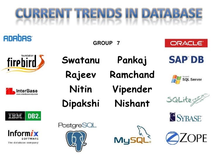 Current trends in DBMS