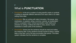 GROUP7 punctuation more like period and comma | PPT