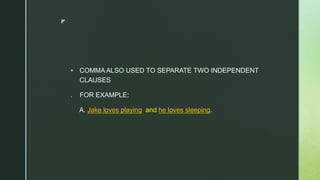 GROUP7 punctuation more like period and comma | PPT