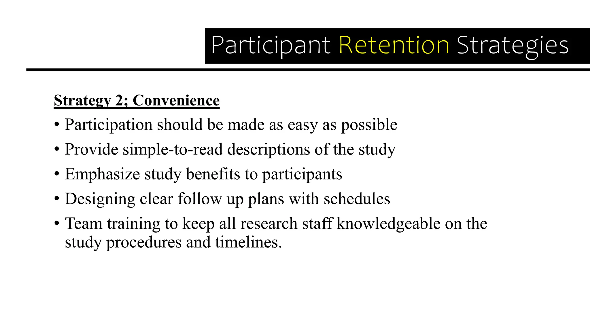 RECRUITMENT AND RETENTION OF PARTICIPANTS.pptx