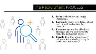 RECRUITMENT AND RETENTION OF PARTICIPANTS.pptx