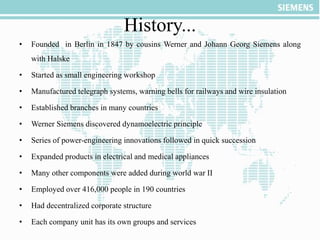 Group7,section a,siemenscase | PPT