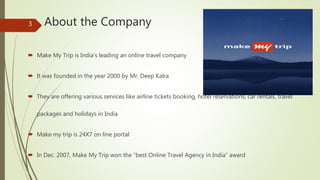 Group 7 (sm makemytrip) | PPT