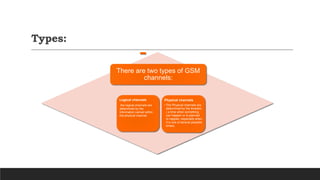 GSM channels wireless | PPT