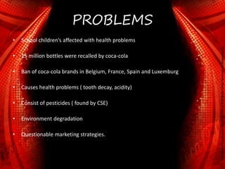 coco cola | PPTX | Recalls | Consumer Issues