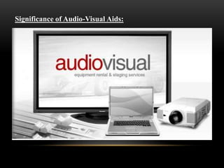 Significance of Audience and Audio-Visual Skills | PPTX