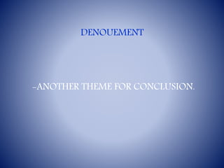 LITERARY ELEMENTS | PPT