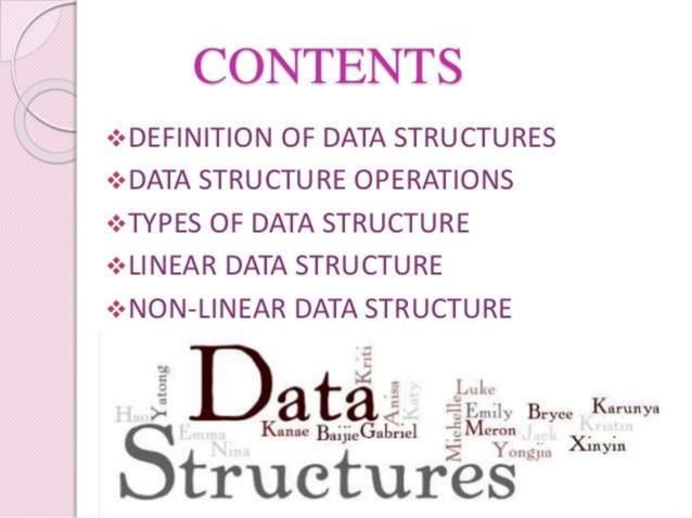 Data structure and its types | PPT