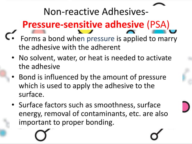 Adhesives | PPTX | Chemistry | Science
