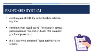 3D Password for Secure Authentication | PPT