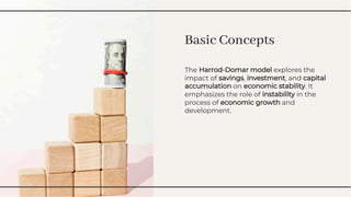 Analyzing the instability of equilibrium in thr harrod domar model ...
