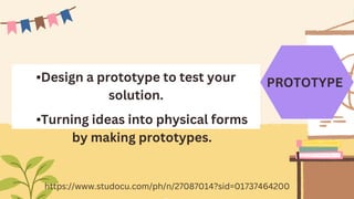 Powerpoint Presentation- DESIGN THINKING STRATEGY | PDF