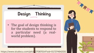 Powerpoint Presentation- DESIGN THINKING STRATEGY | PDF