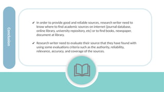 GROUP 8 - Finding and Evaluating Sources.pptx