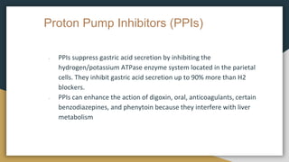 Gastrointestinal Drugs.pptx | Pregnancy | Reproductive Health