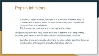 Gastrointestinal Drugs.pptx | Pregnancy | Reproductive Health