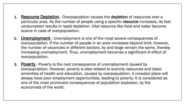 group 8 - overpopulation.pptx very impo | PPTX | Environment | Science