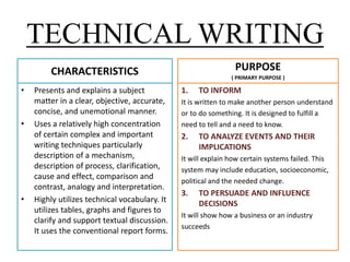 Technical Writing | PPT