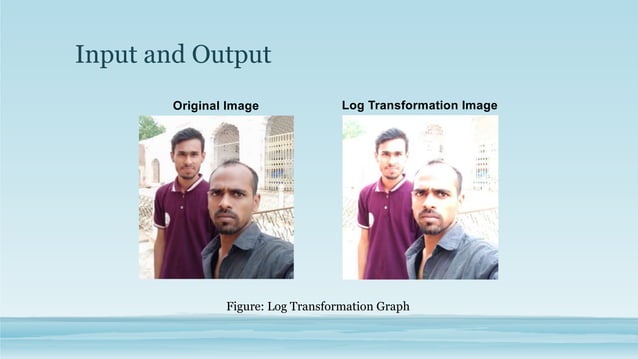 Log Transformation in Image Processing with Example | PPTX