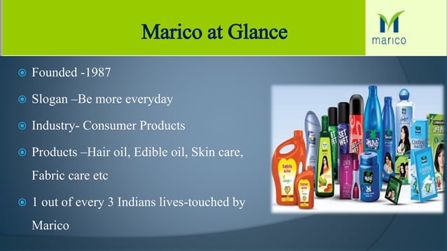 Marico(Marketing Strategy-4Ps) | PPTX | Hair Care | Beauty