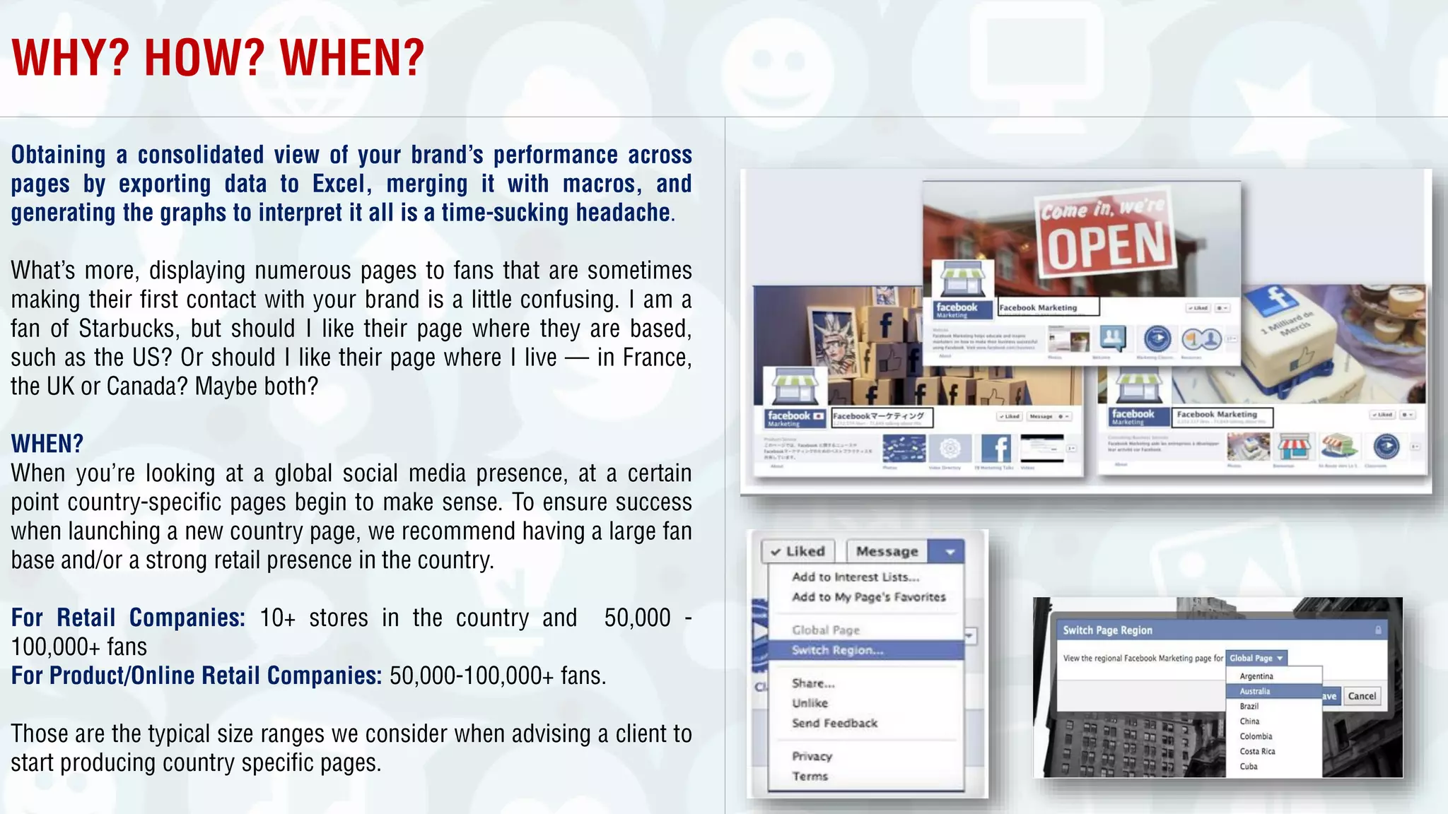 Facebook Global Pages - Overview | PDF