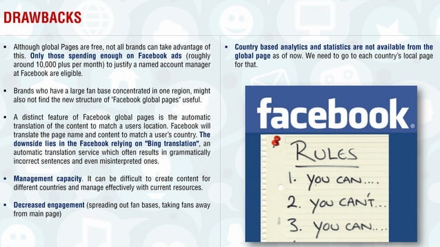 Facebook Global Pages - Overview | PPT