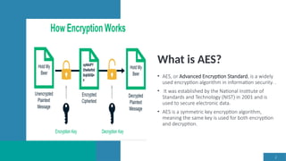 Advance Encryption Standard and its better performance | PPT