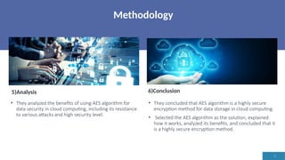 Advance Encryption Standard and its better performance | PPTX