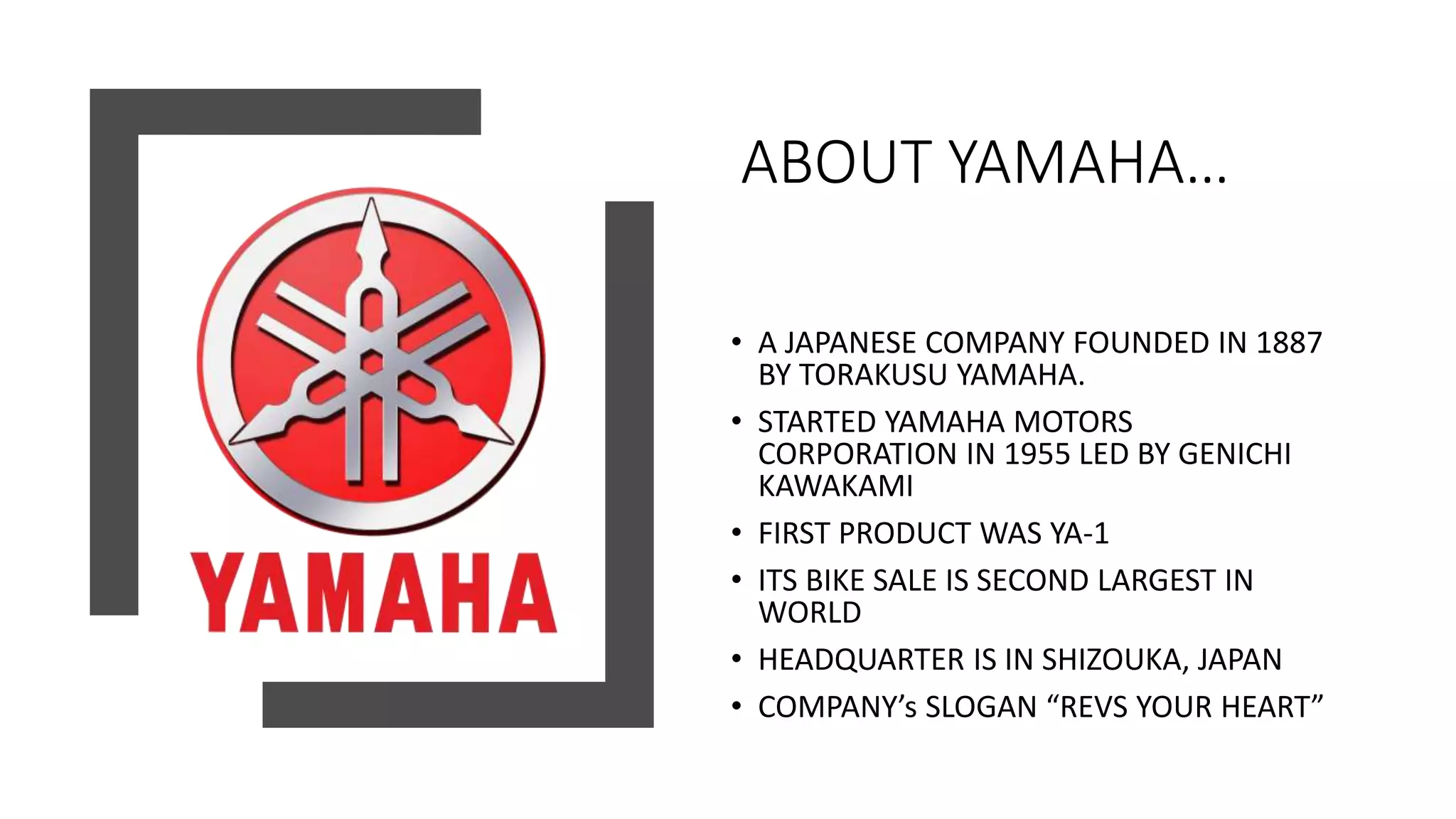 yamaha | PPTX