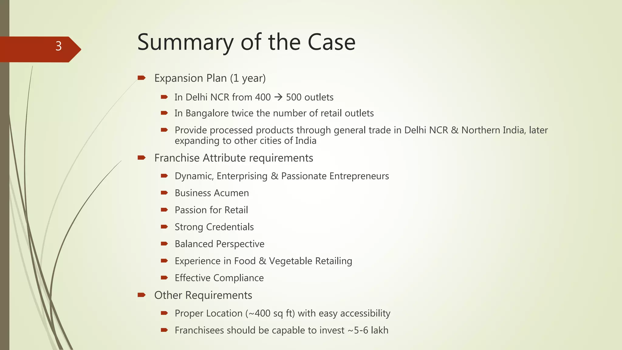 Safal Franchisee Training plan | PPT