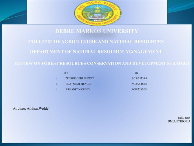 forest resource management and development strategy | PPTX ...