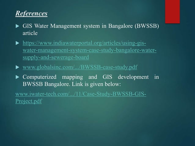 A case study on GIS application | PPT